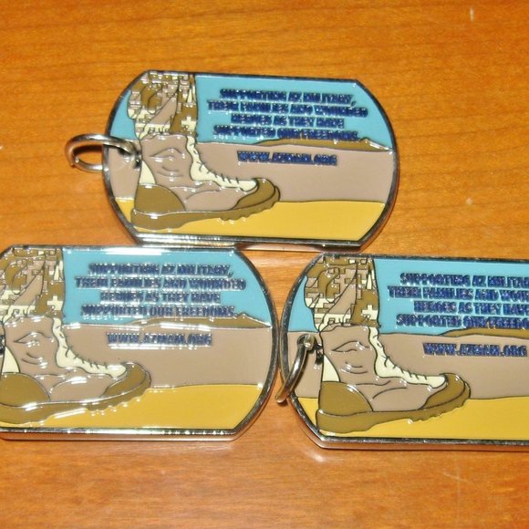 AZ MAM | Accessories | 3 Az Mam Key Fob Us Military Support Souvenir ...